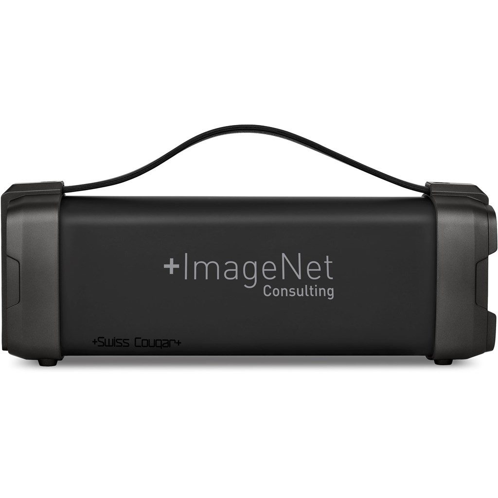 Swiss Cougar Chicago Bluetooth Speaker & FM Radio | FREE Design