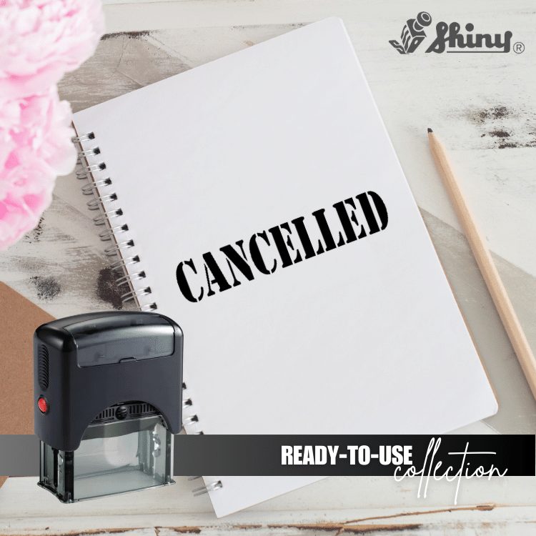 Shiny S-844 Ready Made Stamp Cancelled
