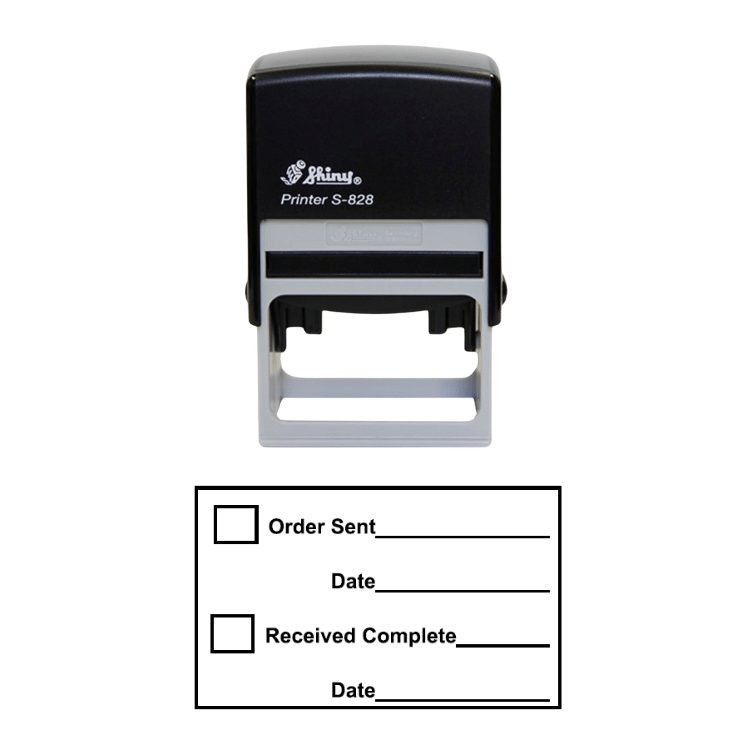 Shiny S-828 Ready made Stamp Order Block