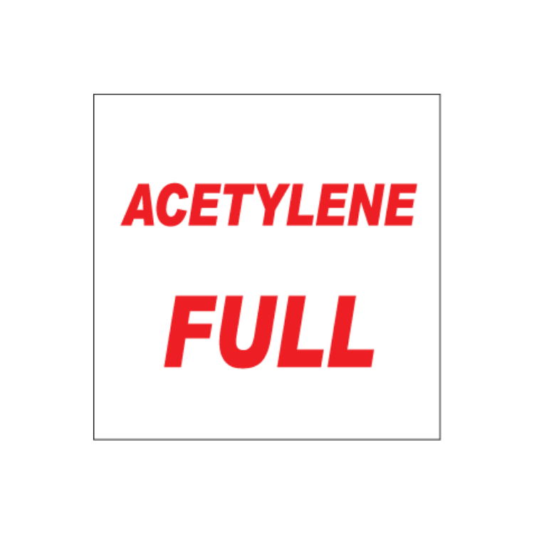 Acetylene Full Sign | Gas Signs