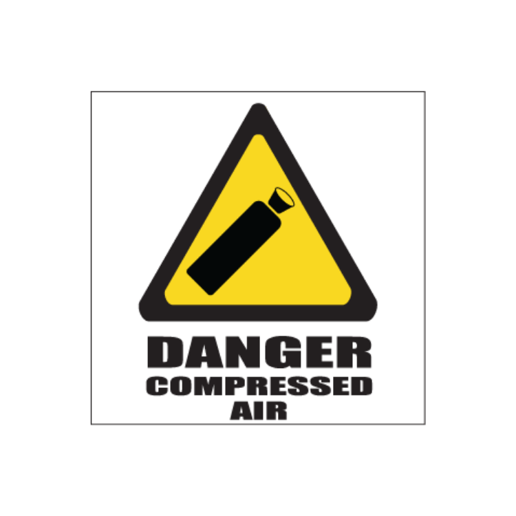 Danger Compressed Air | Gas Signs