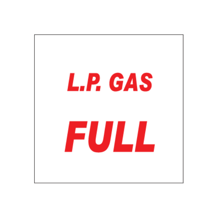 L.P. Gas Full Sign | Gas Signs