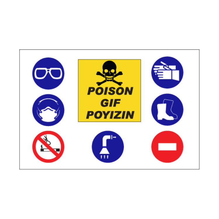 Poison / Mandatory Sign | Poison Signs