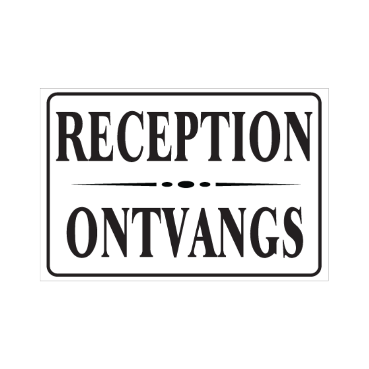 Reception Business Sign | Office & Retail Signs | Printex