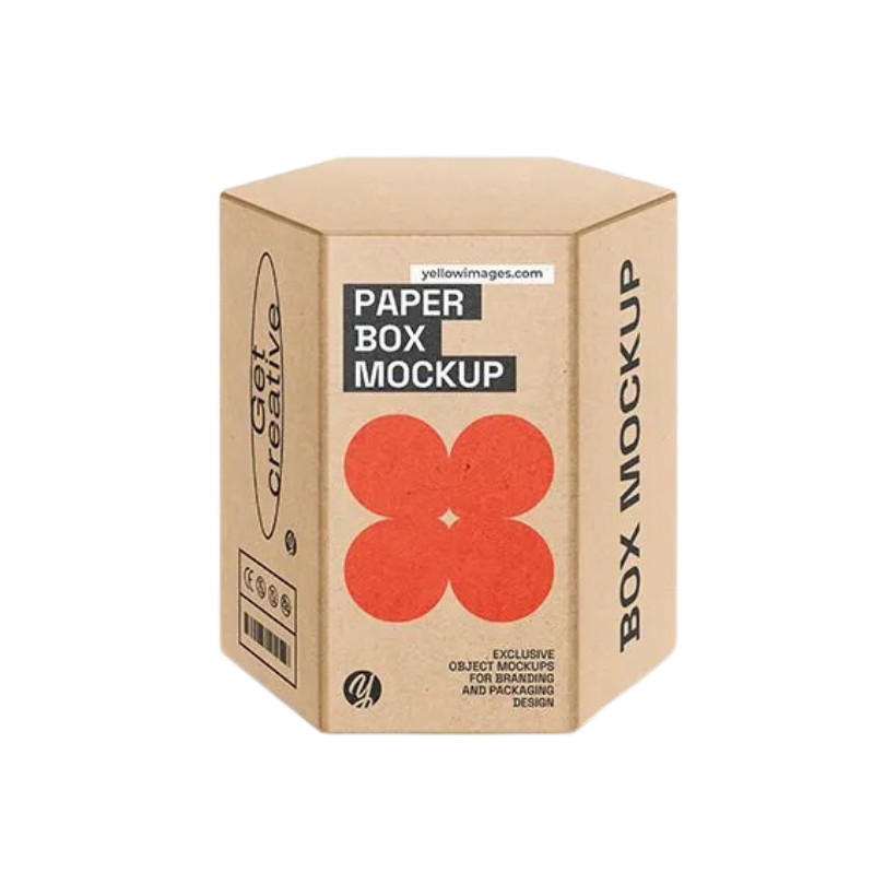 Custom Kraft Hex Boxes | Custom Packaging