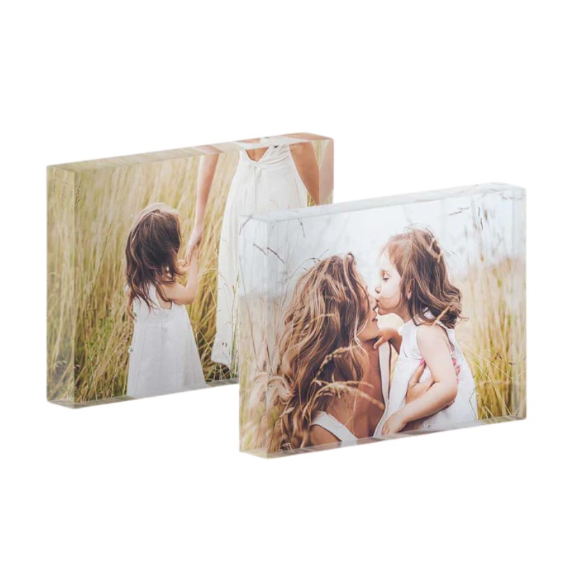 Acrylic Personalised Photo Blocks | Photos & Prints