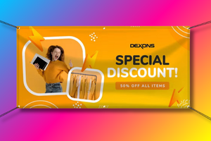 Custom Printed Banners | Large Format Printing | FREE Design