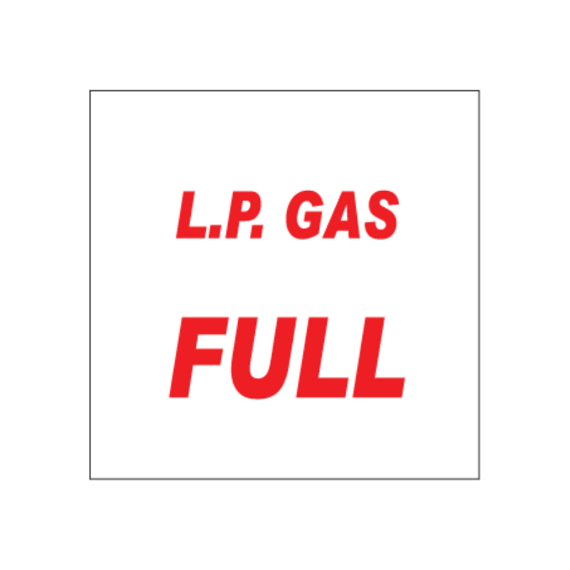 L.P. Gas Full Sign | Gas Signs