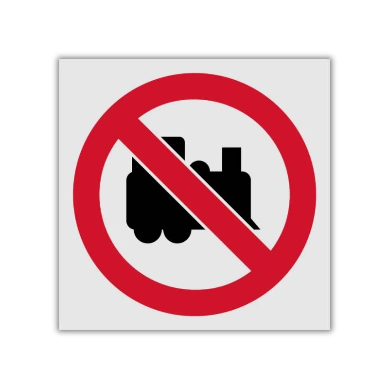 No wearing of Helmets beyond this point reflective safety sign