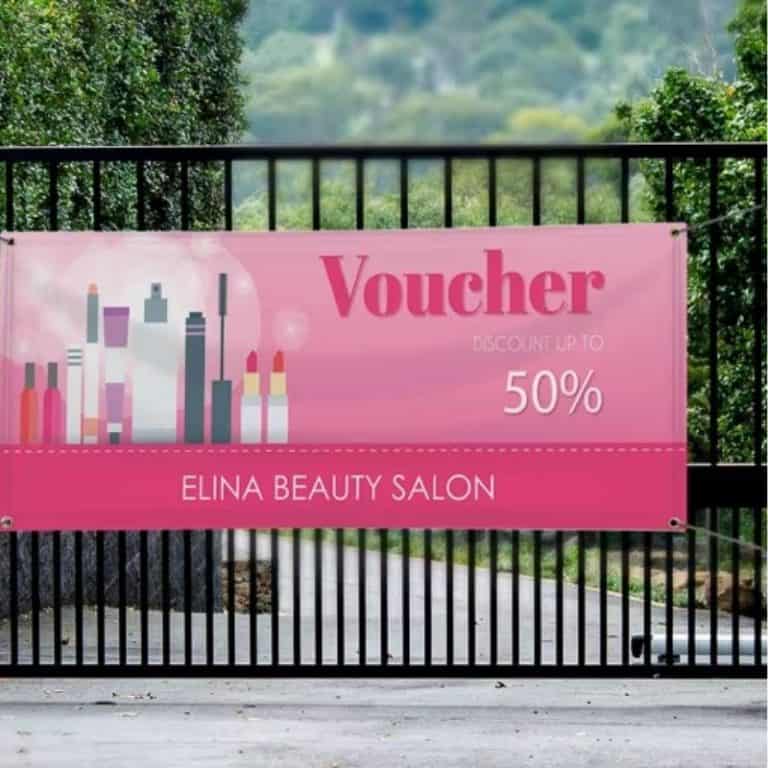 Custom Printed 2m x 1m PVC Banners | PRINTEX