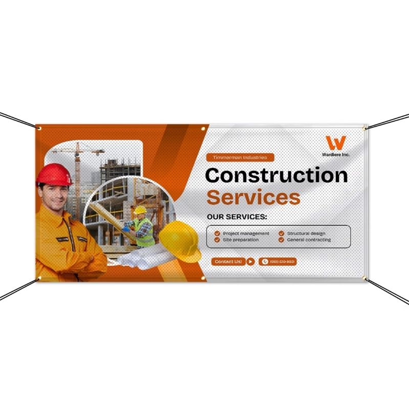 Custom printed Airtex fabric fence Banners | Banner Printing